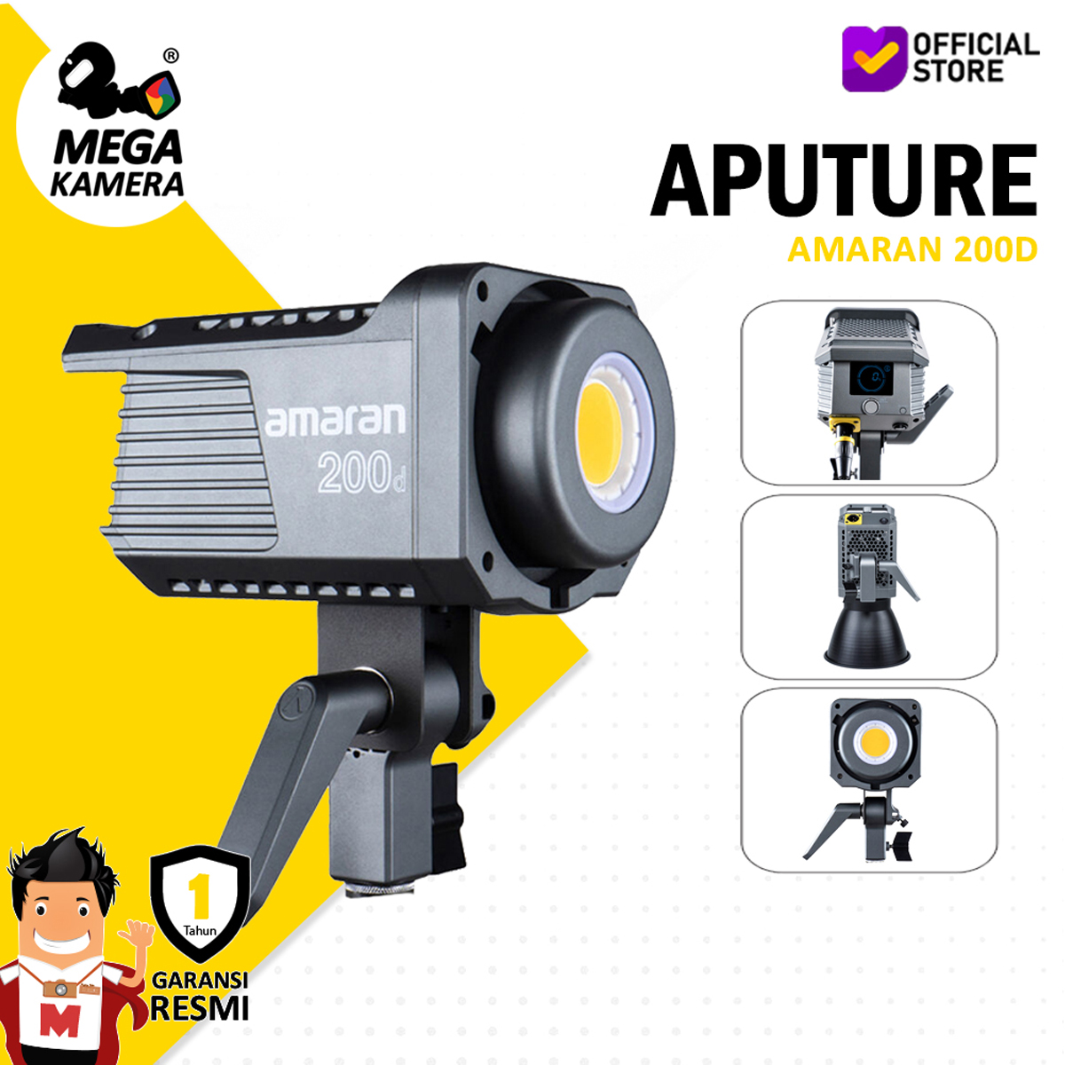 Aputure Amaran 200d LED Light – Megakamera.com