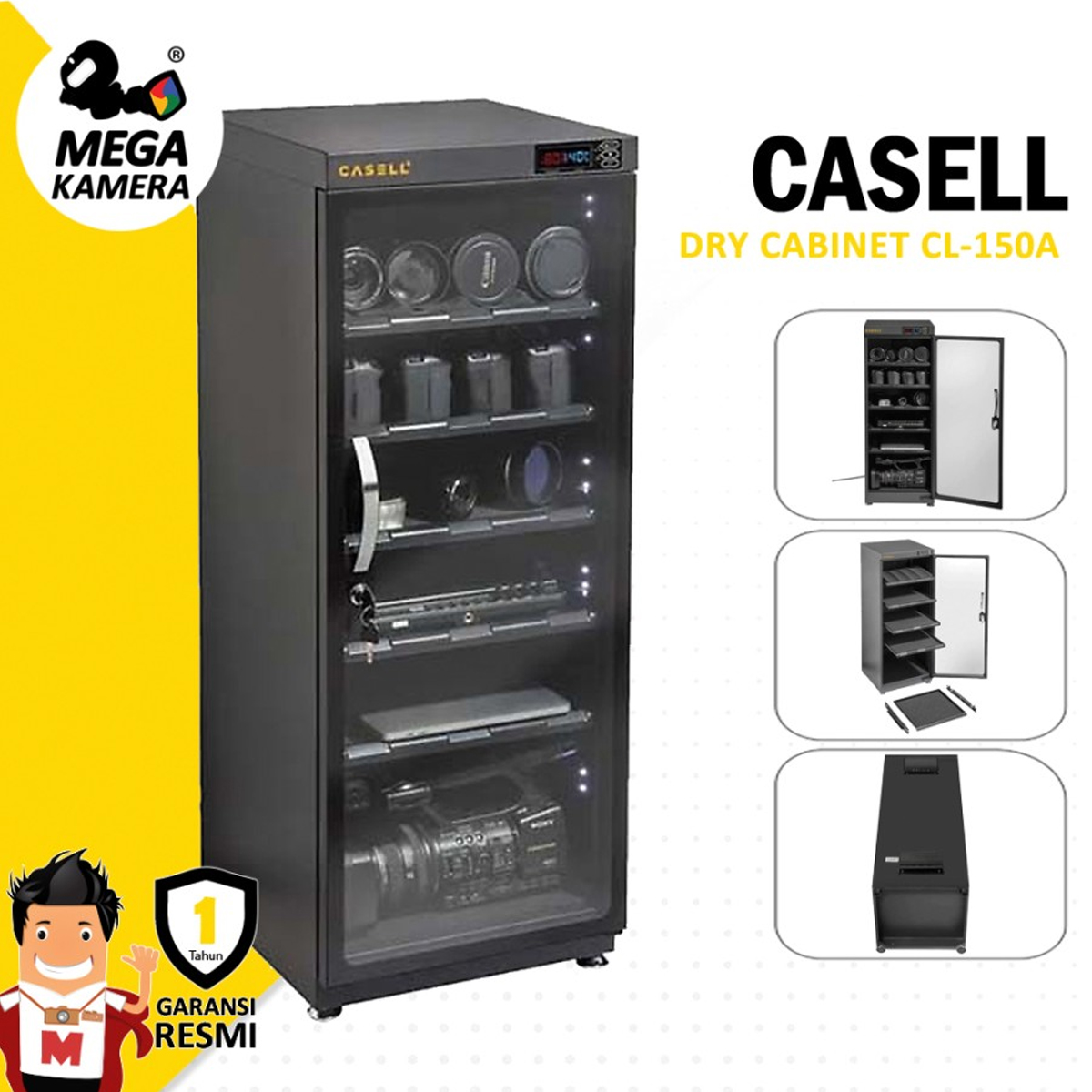 Casell Dry Cabinet CL-150A – Megakamera.com