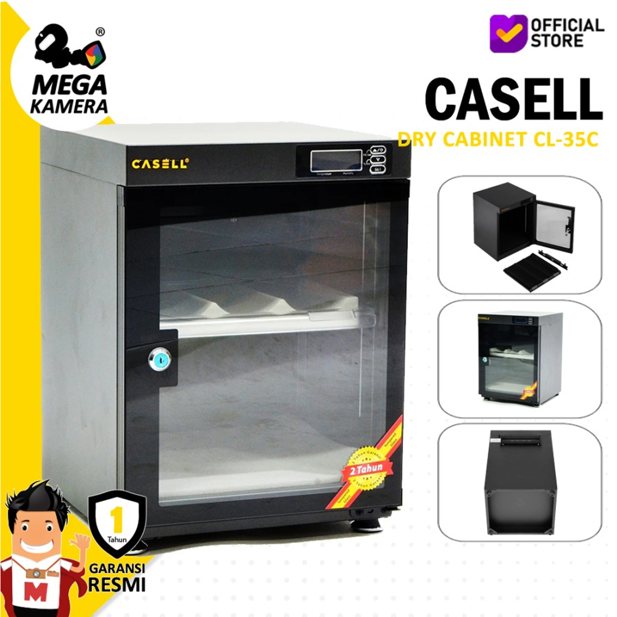 Casell Dry Cabinet CL-35A – Megakamera.com