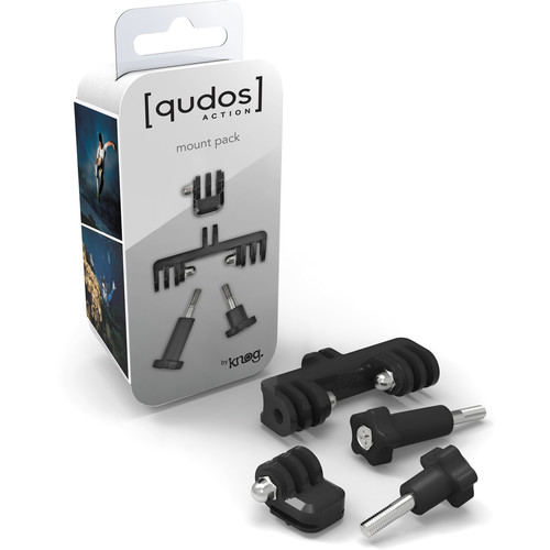 Branded Gopro Qudos Action Mount Pack – Megakamera.com