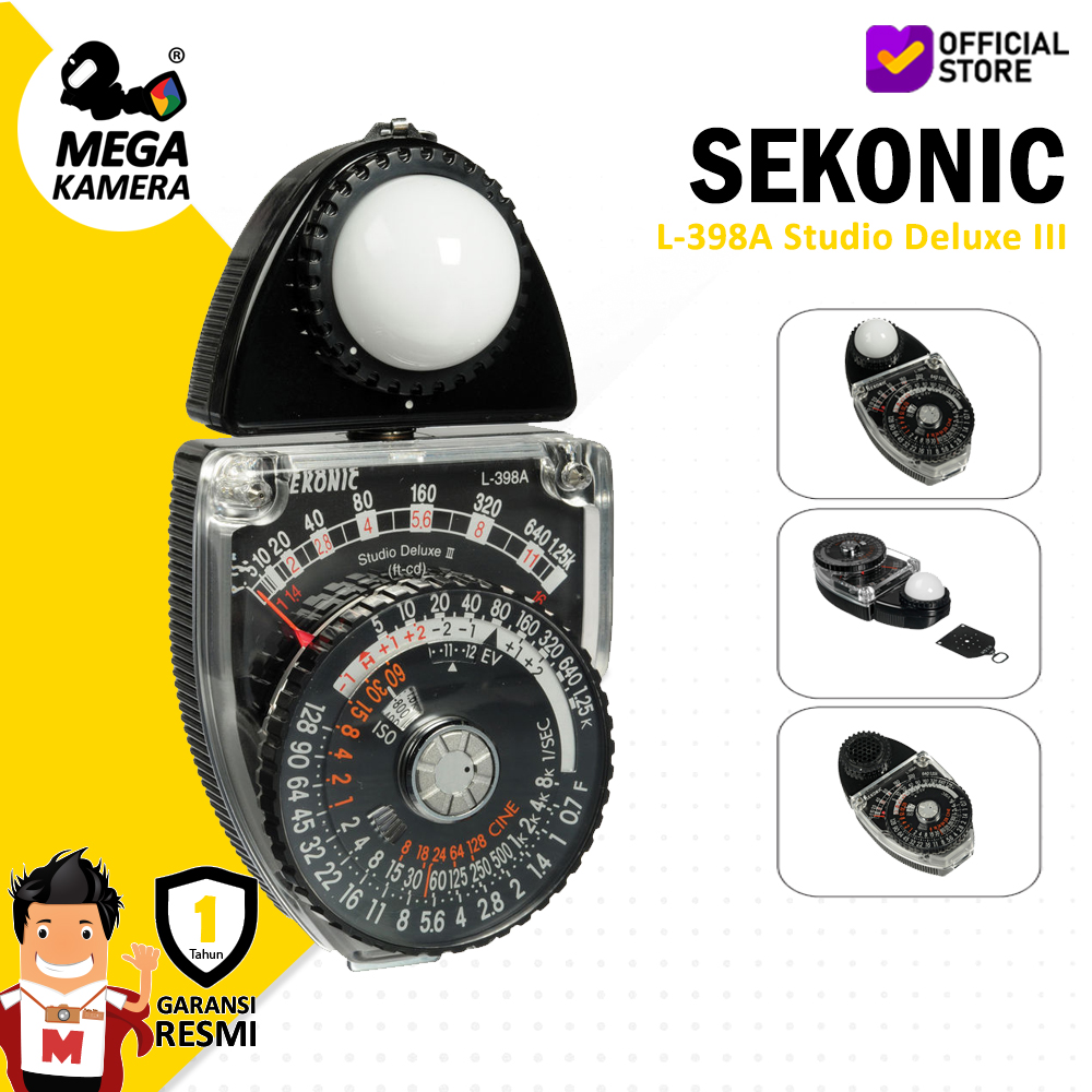 Sekonic L-398A Studio Delux III – Megakamera.com
