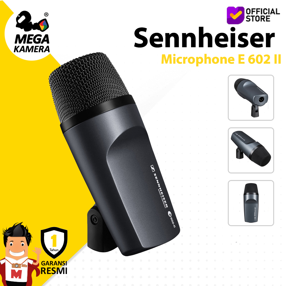 Sennheiser e 602 II Cardioid Dynamic Instrument Microphone – Megakamera.com