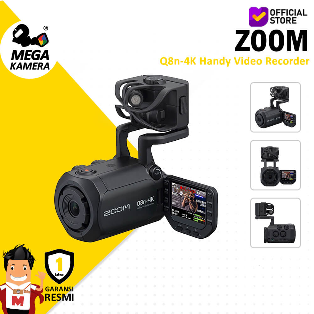 Zoom Q8n-4K Handy Video Recorder – Megakamera.com
