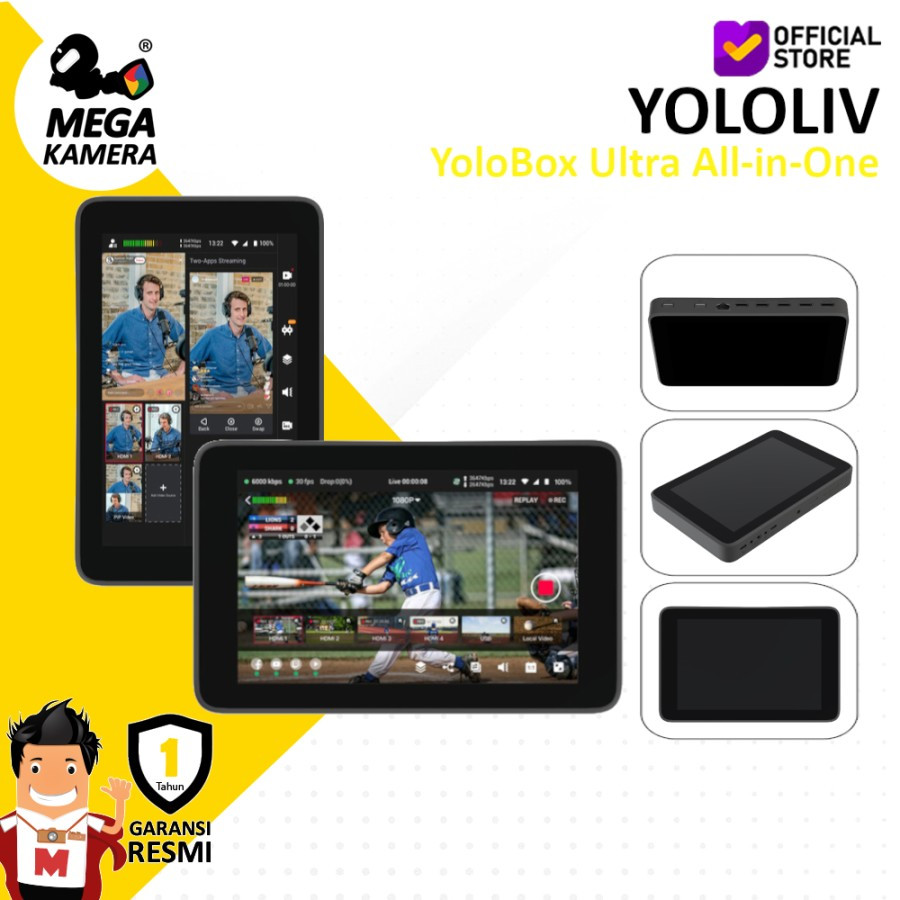 Yololiv - YoloBox ULTRA Live Stream Portable Studio – Megakamera.com