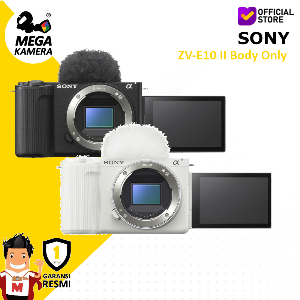 Sony ZV E10 II Body Only Mirrorless Camera – Megakamera.com