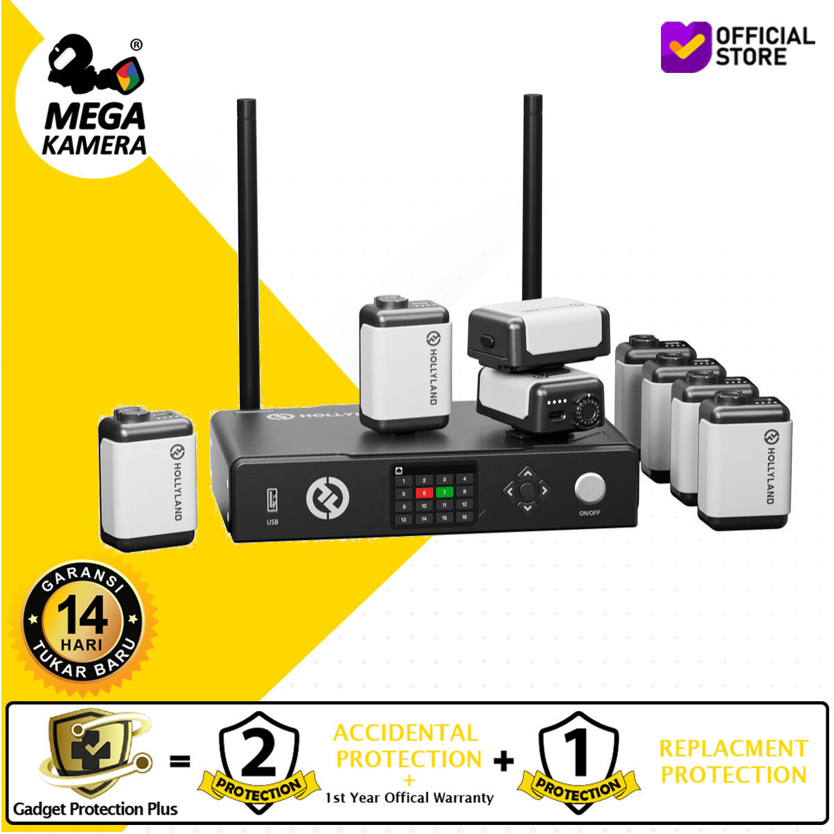 Hollyland Wireless Tally System (8 Tally Lights) – Megakamera.com